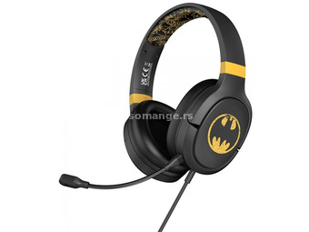 OTL DC0885 DC Comics Batman Pro G1 over-ear wired microphone gamer headphone