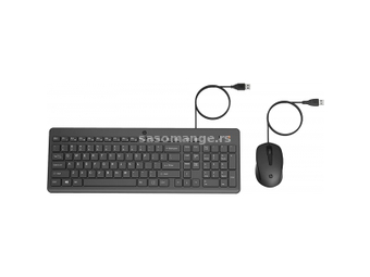 HP 150 žični (240J7AA) YU USB komplet tastatura+miš crni