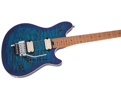 EVH Wolfgang Special QM Baked Maple FB Chlorine Burst