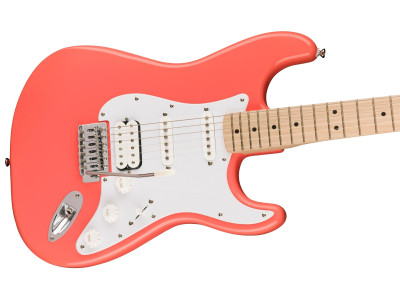 Squier By Fender Sonic Stratocaster HSS MN Tahitian Coral