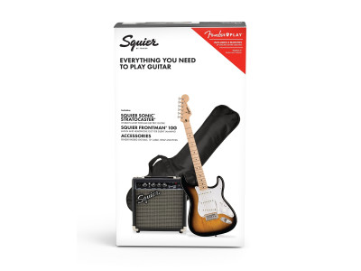 Squier By Fender Sonic Stratocaster Pack MN 2-Color Sunburst