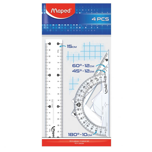 Lenjiri set za pernicu 15cm START, Maped