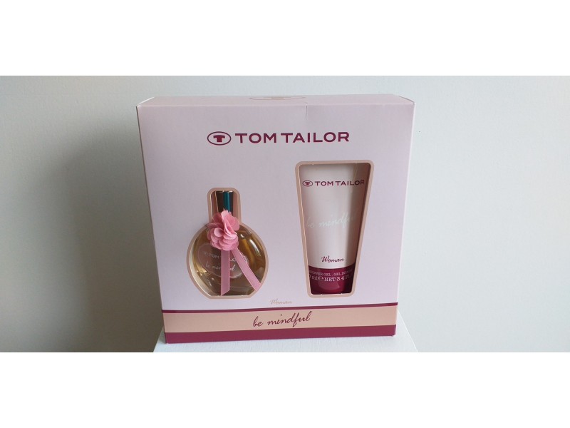 TOM TAILOR set,parfem i gel za tuširanje NOVO