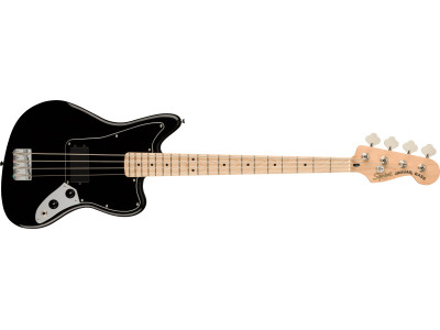 Squier By Fender Legacy Affinity Series™ Jaguar® Bass H, Maple Fingerboard, Black Pickguard, Black