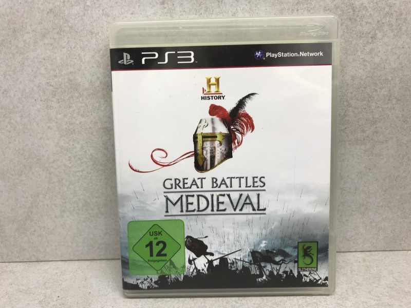 History Great Battles Medieval - PS3 igra