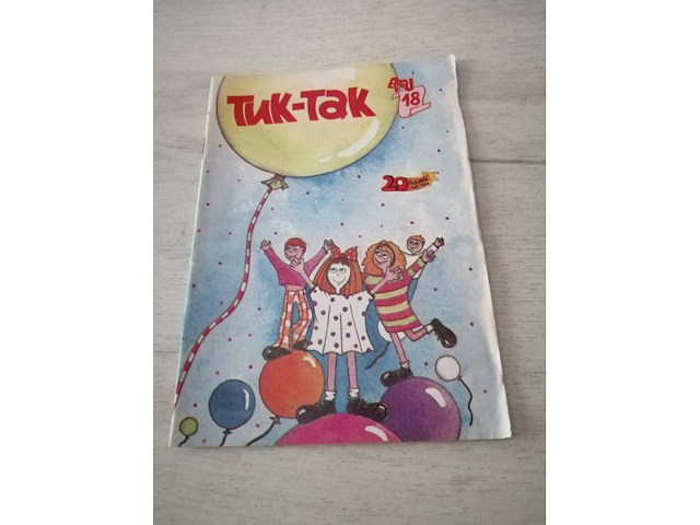 Tik-Tak br.18 - 15.V 1989.