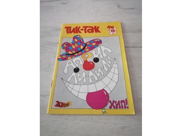 Tik-Tak br.15 - 1.IV 1989.