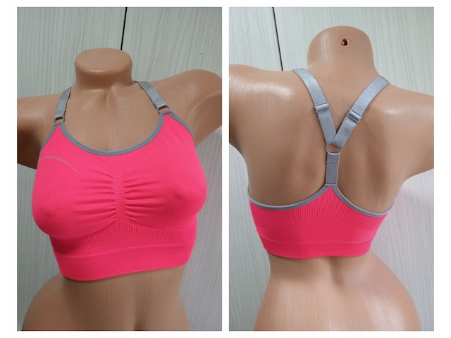 NOV CRIVIT NEON ROZE SPORTSKI GRUDNJAK  S/M/L