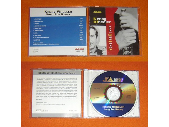 KENNY WHEELER - Song For Kenny (CD) Made in Italy