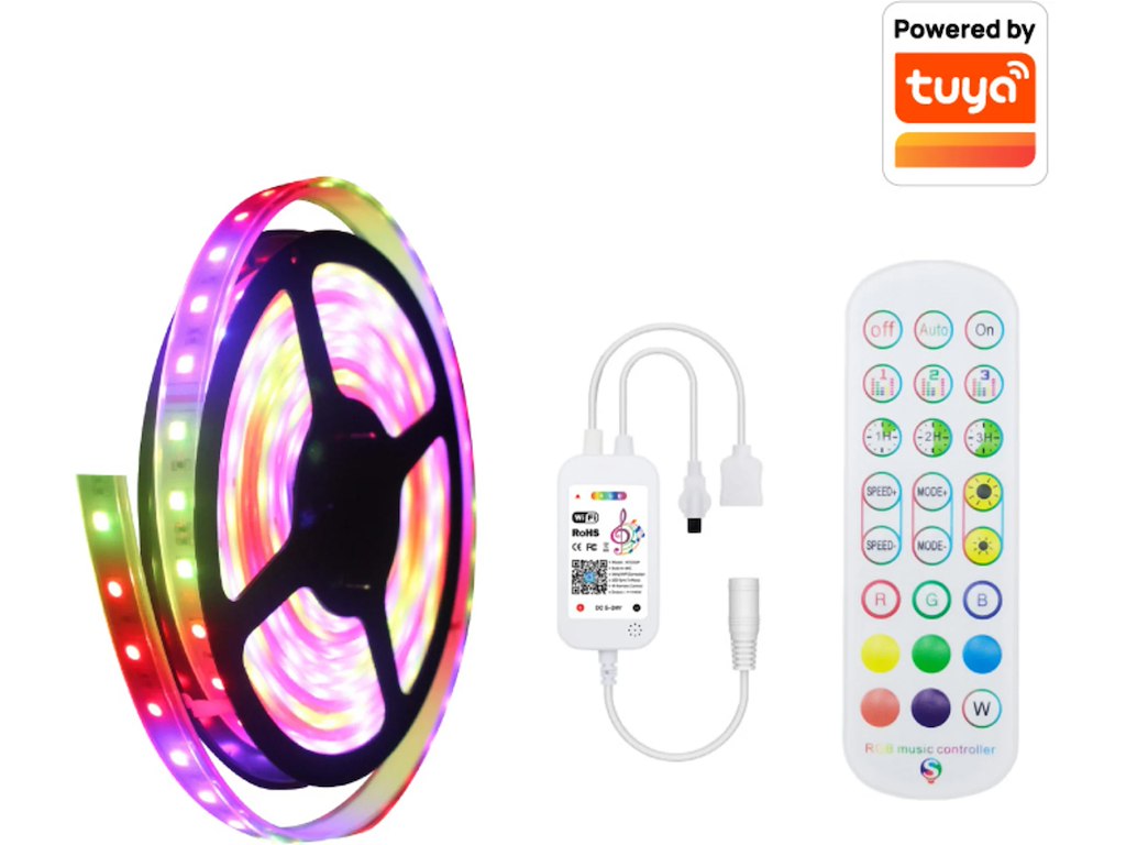 Prosto LED traka smart RGB sa daljinskim 5m