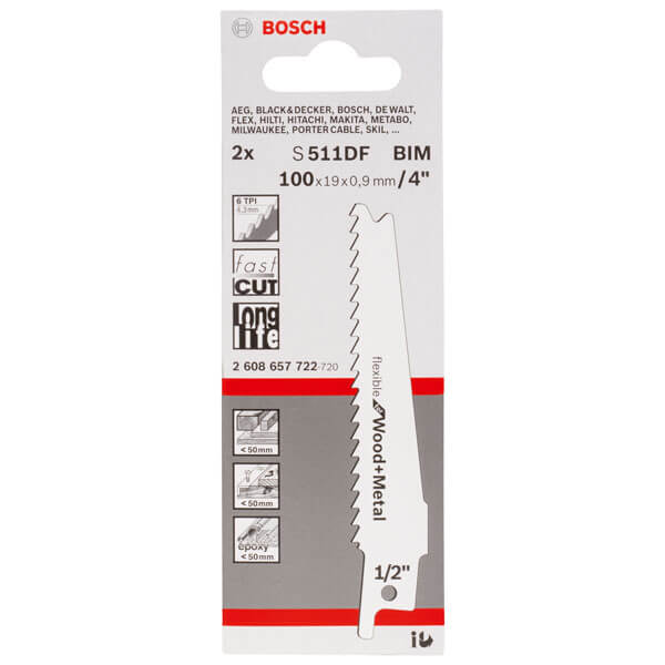 Bosch list testere S511DF flexible for wood 2608657722