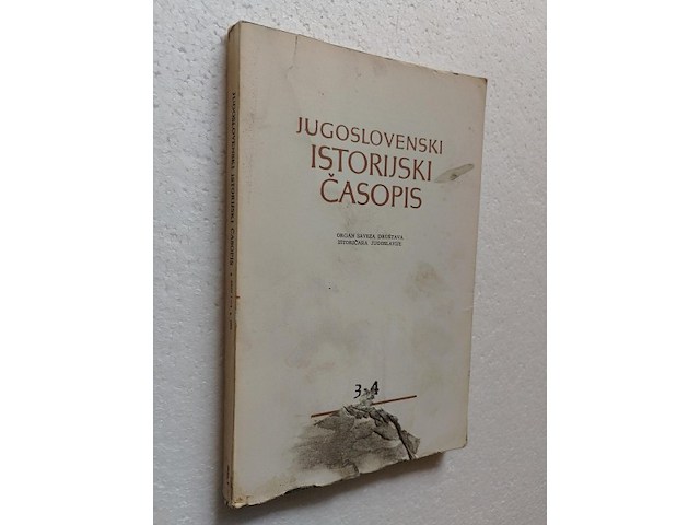 JUGOSLOVENSKI ISTORIJSKI ČASOPIS 3-4/1966