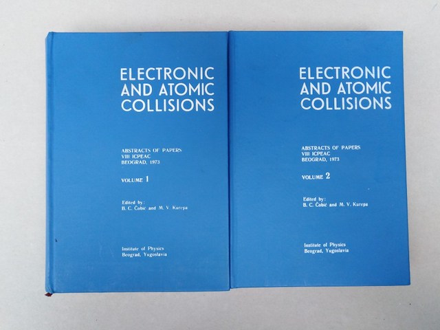 Electronic and Atomic Collisions I i II - Cobic, Kurepa