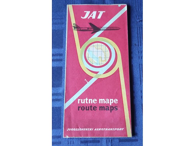 JAT rutne mape, 1961.