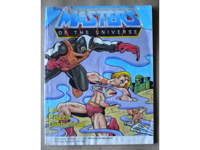 Masters of the Universe mini strip