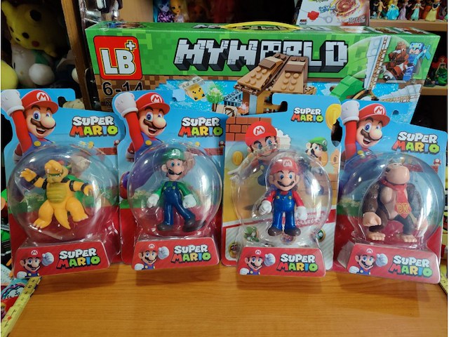 Super Mario veće akcione figure Novo - po komadu