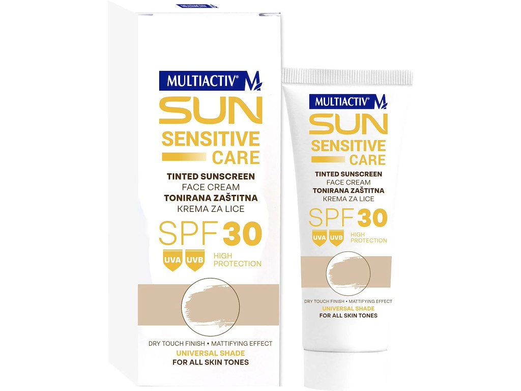 Multiactiv Tonirana krema za lice SPF 30 Sun Care and Protect 50ml
