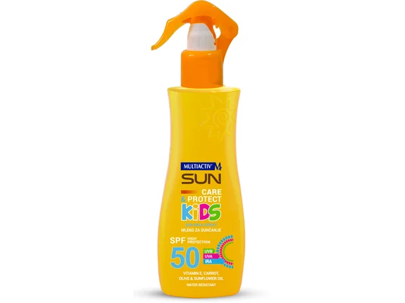 Multiactiv Mleko za sunčanje u psreju SPF 50 Sun Care and Protect Kids 200ml