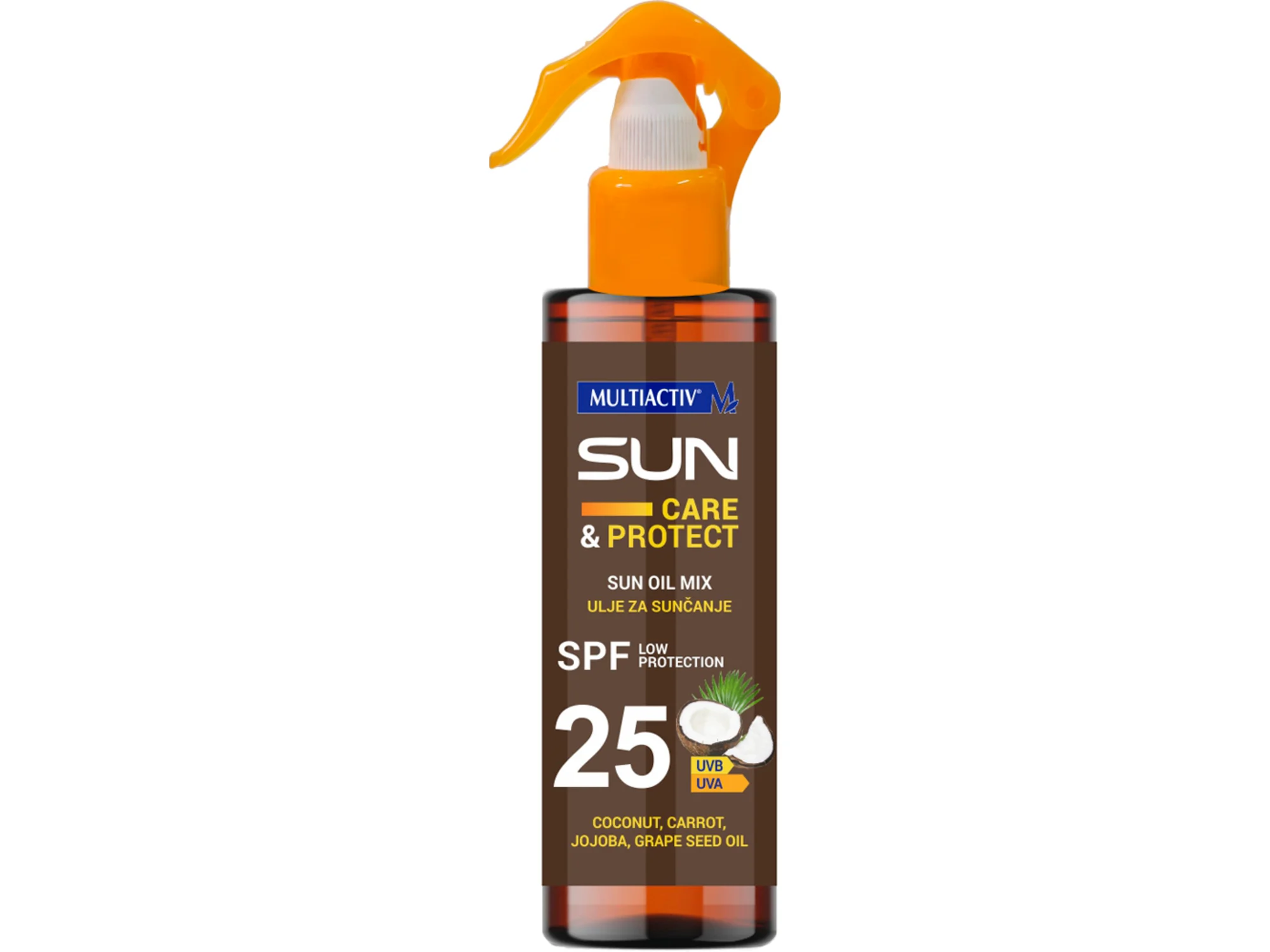 Multiactiv Ulje za sunčanje u spreju SPF 25 Sun Care and Protect 200ml