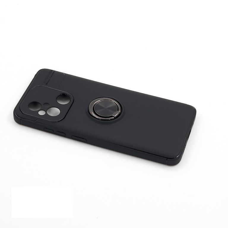 TPU maska MAGNET RING za Xiaomi Redmi 12C 2022 (6.71") crna