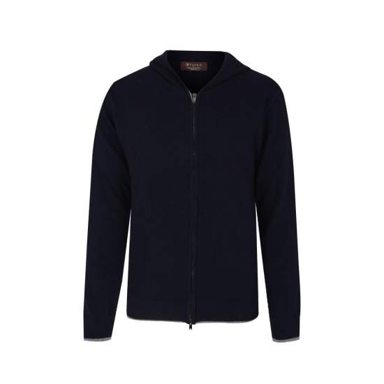 VAKKO by DANIELE FIESOLI NAVY BLUE KNITWEAR