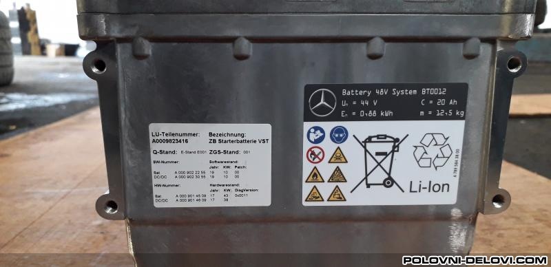 Mercedes E W213 Baterija Elektrika I Paljenje