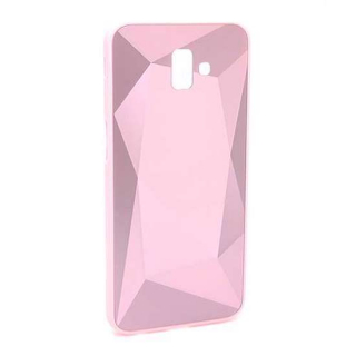 Futrola CRYSTAL COLOR za Samsung J610F Galaxy J6 Plus roze