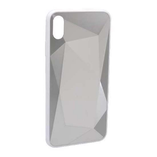 Futrola CRYSTAL COLOR za Iphone XS Max srebrna