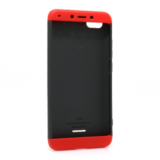 Futrola PVC 360 PROTECT za Xiaomi Redmi 6A crno-crvena