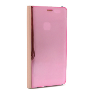 Futrola BI FOLD CLEAR VIEW za Huawei P10 Lite roze