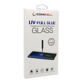 Folija za zastitu ekrana GLASS 3D MINI UV-FULL GLUE za Samsung G965F Galaxy S9 Plus zakrivljena providna (bez UV lampe)