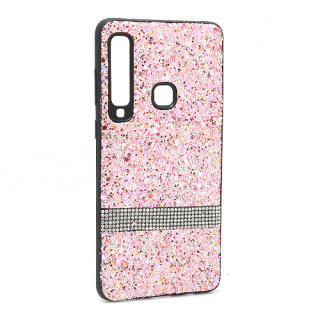 Futrola Glittering Stripe za Samsung A920F Galaxy A9 2018 roze