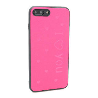 Futrola I LOVE YOU za Iphone 7 Plus/ 8 Plus pink