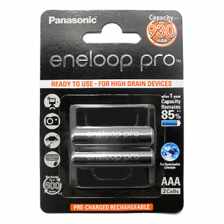 Baterija NiMH punjiva Eneloop Pro 1.2V 950mAh AAA 2/1 blister PANASONIC