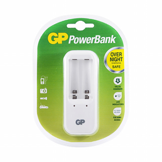 Punjac standardni PowerBank PB410GS-2UE1 za 2 baterije GP