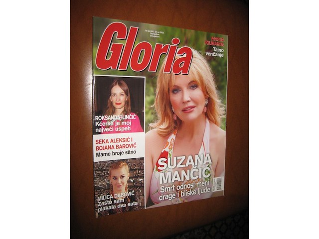 Gloria br.681 (2016) Suzana Mančić