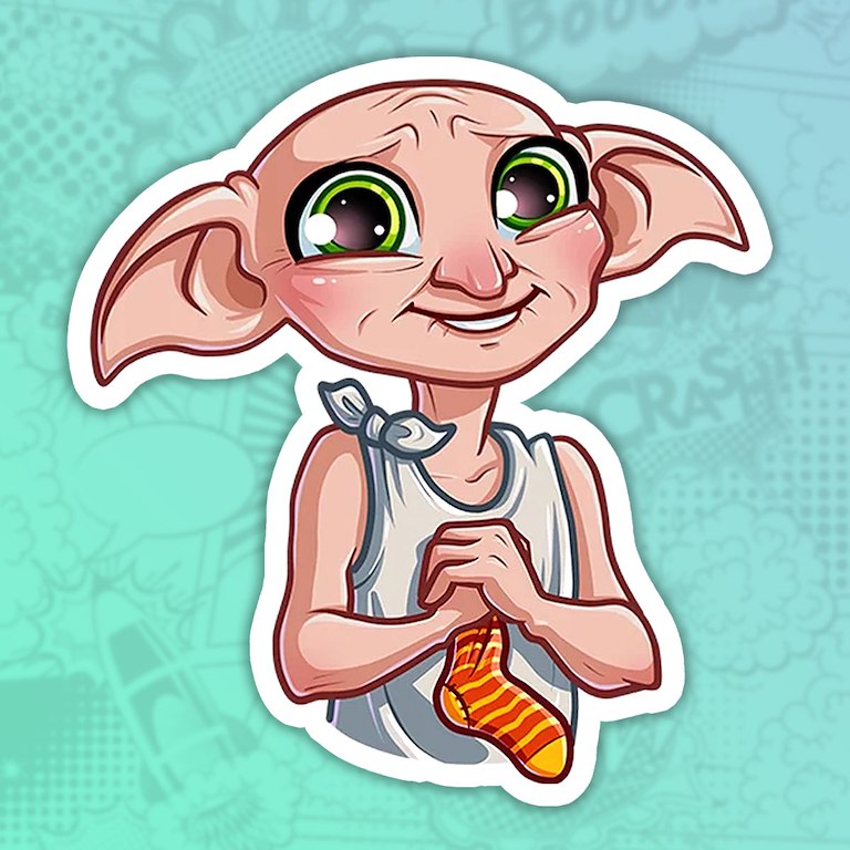 DOBBY – HARRY POTTER STIKER