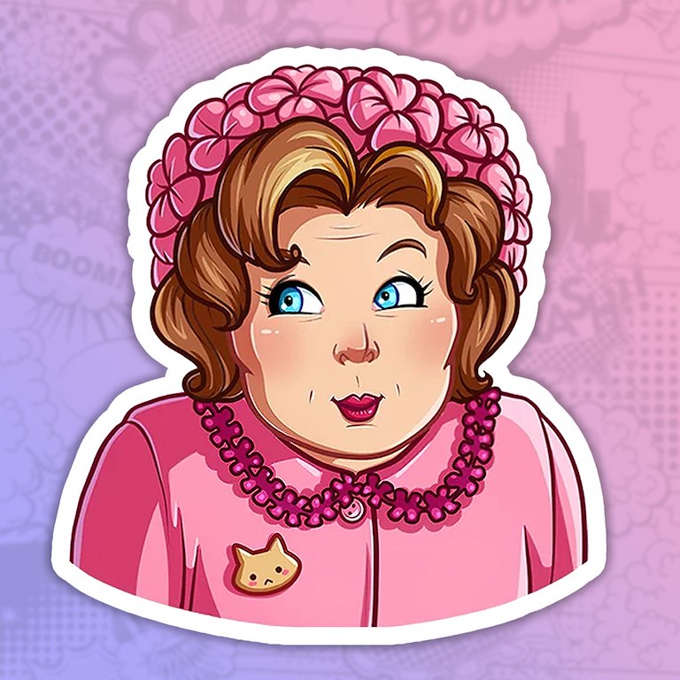 DOLORES UMBRIDGE – HARRY POTTER STIKER