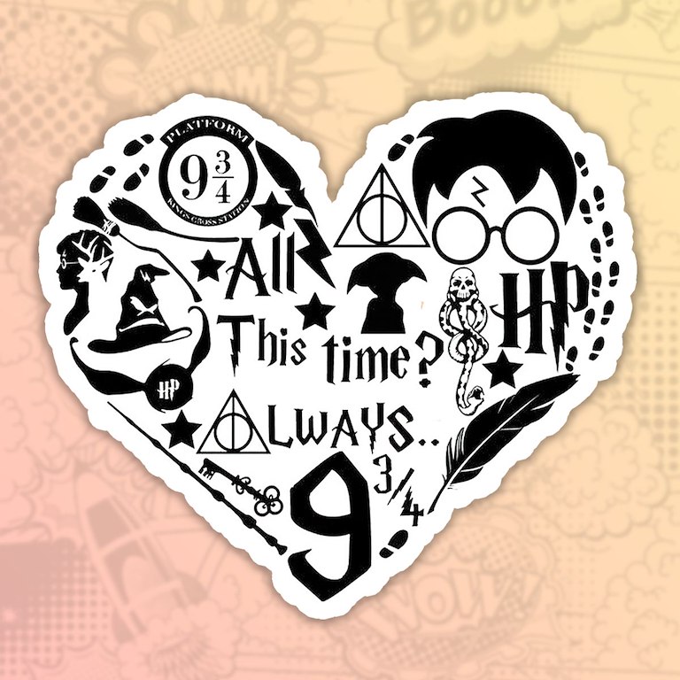 HARRY POTTER SRCE STIKER