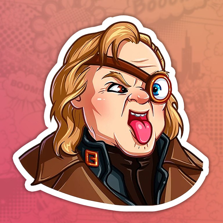 PROFESSOR MOODY – HARRY POTTER STIKER