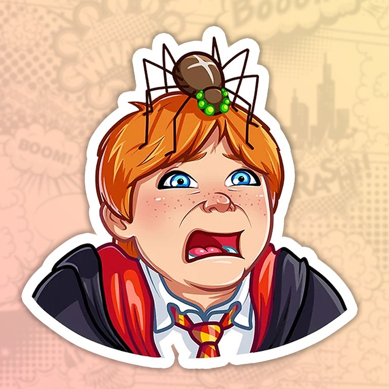 RON WEASLEY – HARRY POTTER STIKER