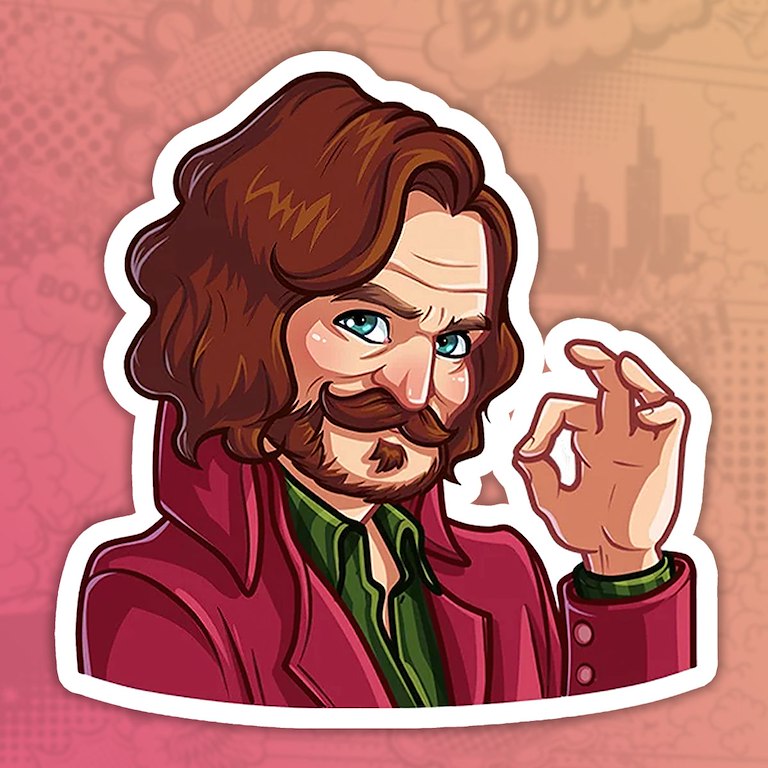 SIRIUS BLACK – HARRY POTTER STIKER