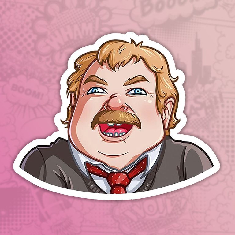 VERNON DURSLEY – HARRY POTTER STIKER