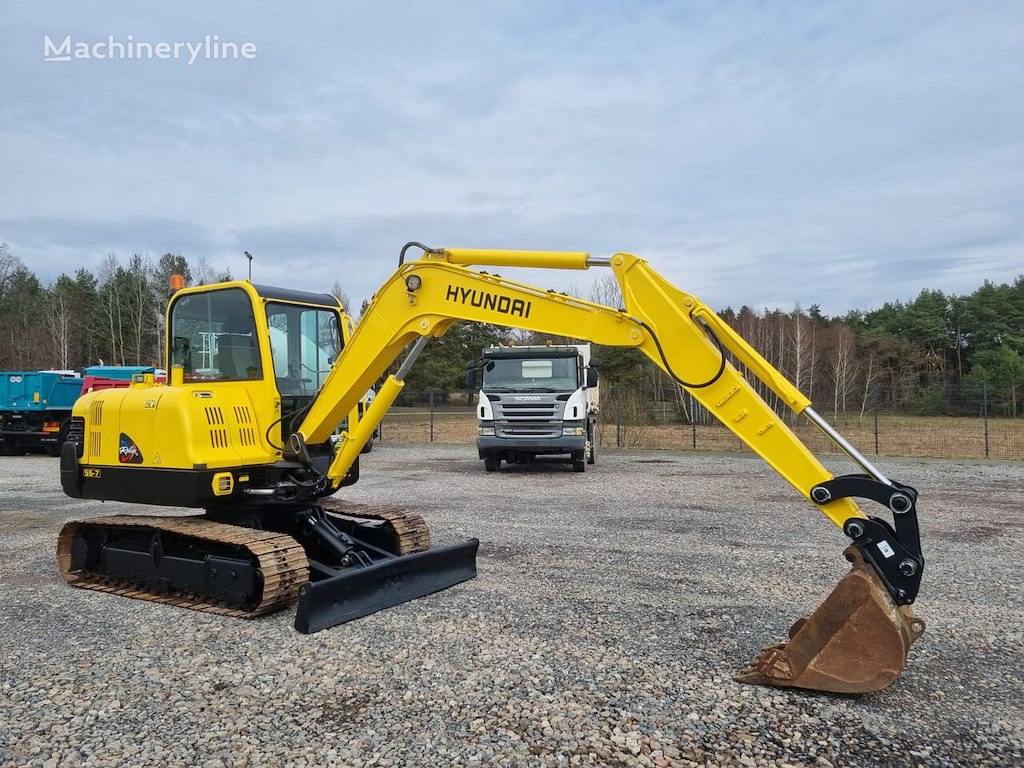 Hyundai Robex 55-7 bager guseničar