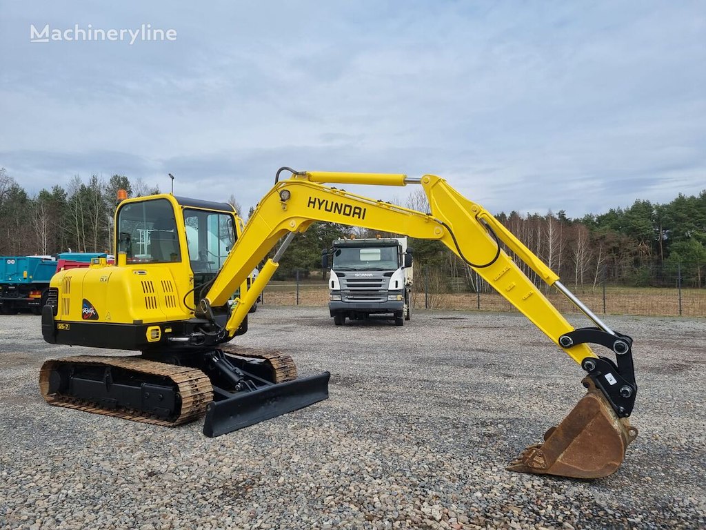 Hyundai Robex 55-7 bager guseničar