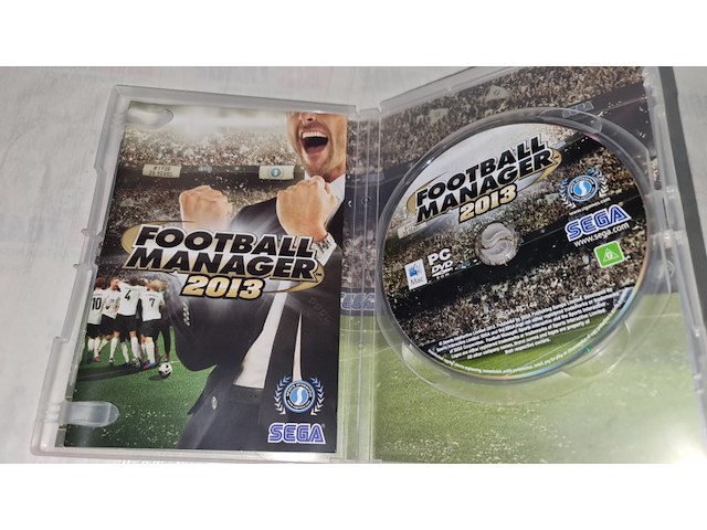 Football manager 2013 PC / Mac DVD
