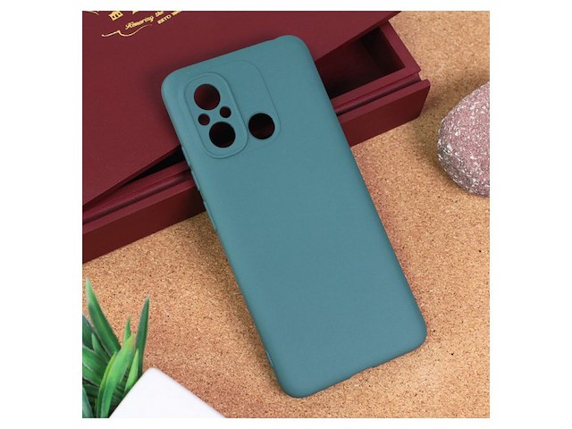 Maskica Teracell Giulietta za Xiaomi Redmi 12C mat zelena