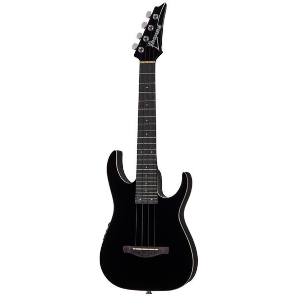 Ibanez URGT100-BK Ukulele Boja BK : Black High Gloss Finiš