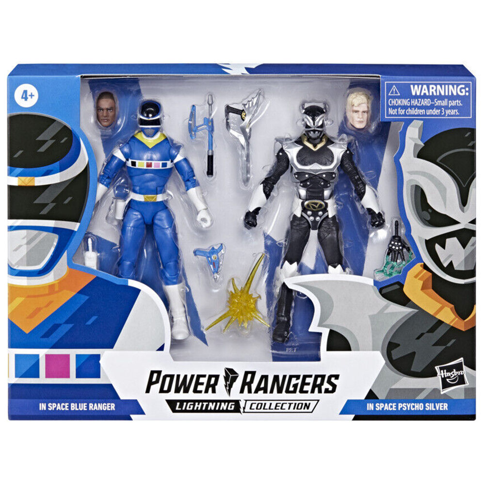 Power Rangers Plavi rendžer i Psycho silver