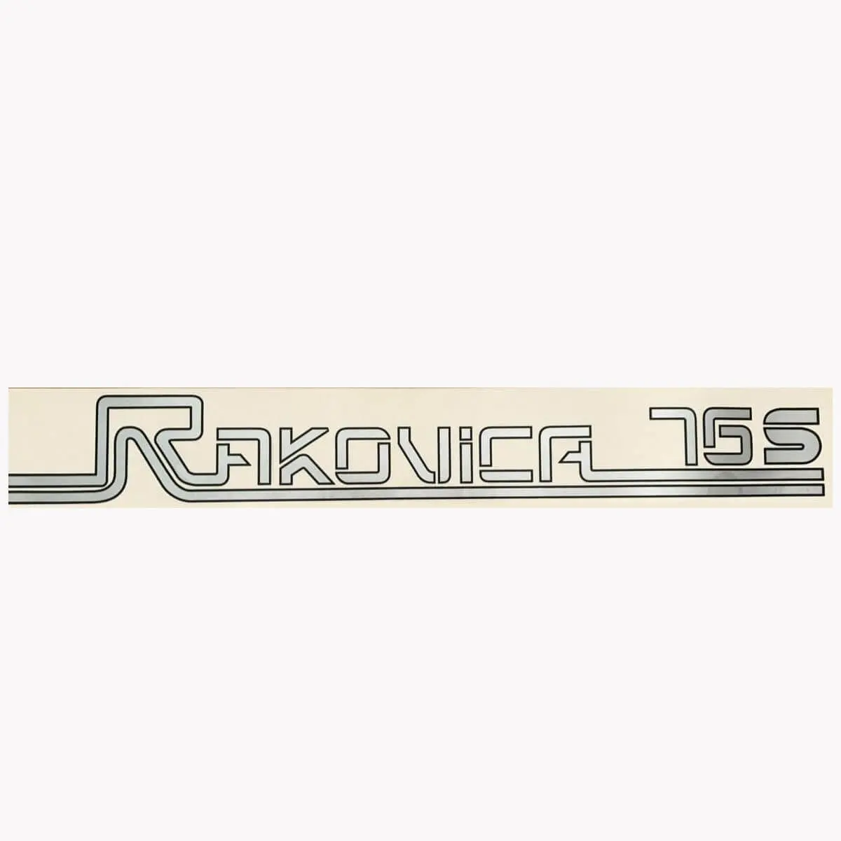 CAR 888 ACCESSORIES Nalepnica "Rakovica 76S" siva